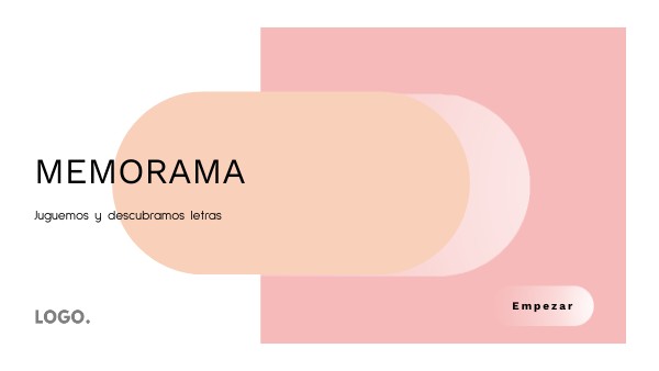 Memorama: descubriendo y aprendiendo letras | Genially