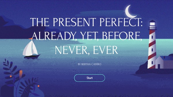 THE PRESENT PERFECT: ALREADY, YET, EVER, BEFORE, NEVER. | Genially