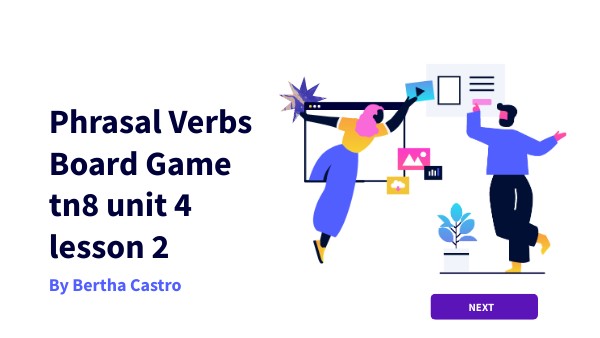 The Phrasal Verb Game board | Genially