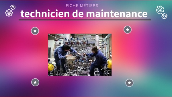 fiche métiers | Genially