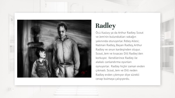 RADLEY:KARAKTER ANALİZİ