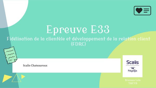 Epreuve E33 | Genially