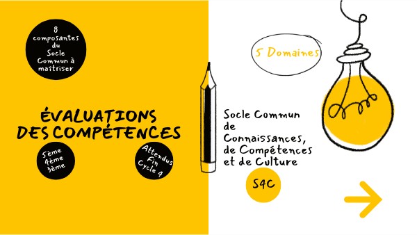 EVALUATION PAR COMPETENCES CYCLE 4