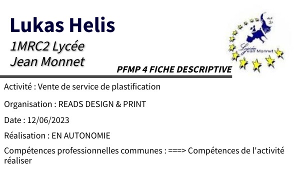 PFMP 4-E31 REALISER UNE VENTE DESCRIPTIVE | Genially