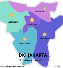 interactive map of DKI Jakarta