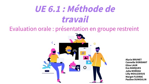 Copie - Evaluation orale 6.1 | Genially
