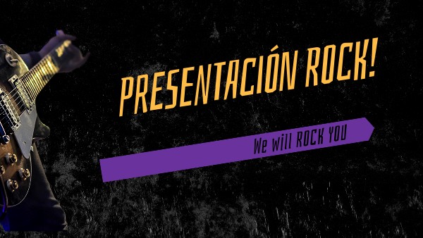 PRESENTACIÓN ROCK! | Genially