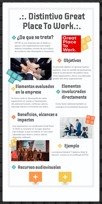 INFOGRAFÍA GREAT PLACE TO WORK | Genially