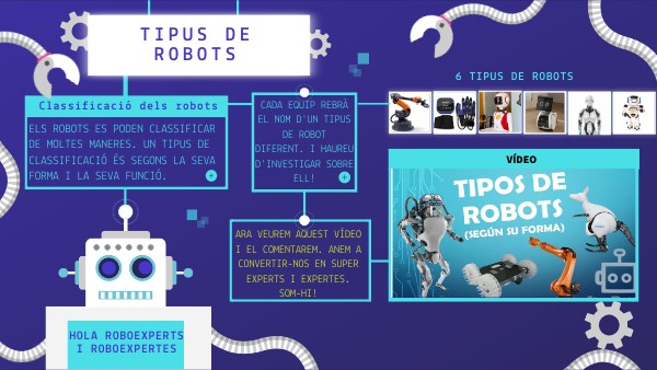 TIPUS DE ROBOTS