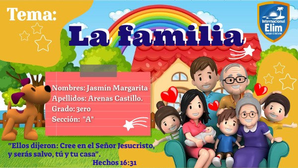 PRESENTACIÓN: LA FAMILIA | Genially