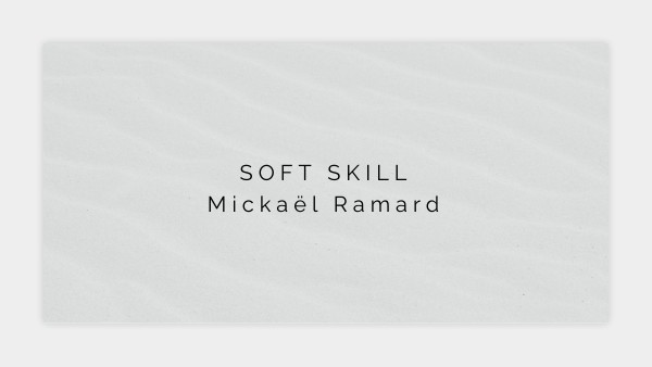 Soft skills perso
