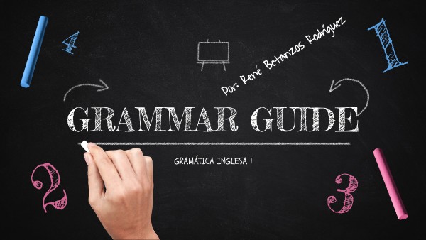 GRAMMAR GUIDE | Genially
