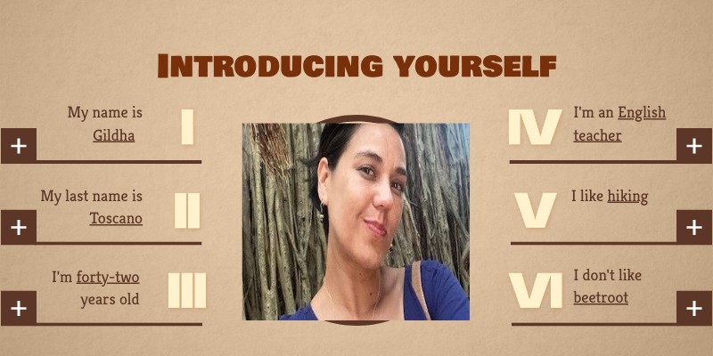 Introducing yourself | Genially