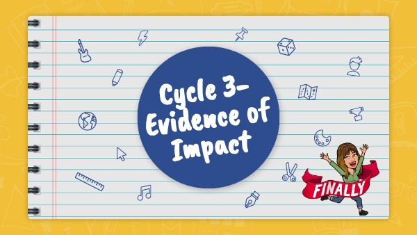 Cycle 3-Evidence of Impact | Genially