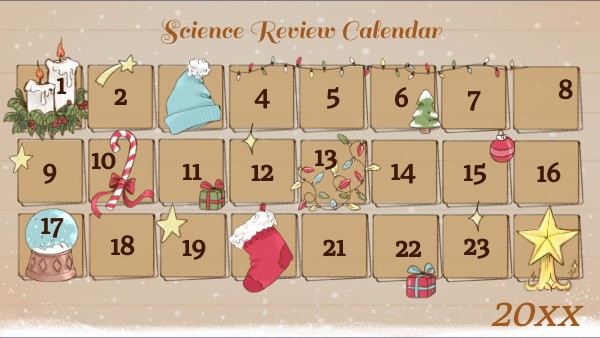 Copy - Chapter 3 Review Calendar