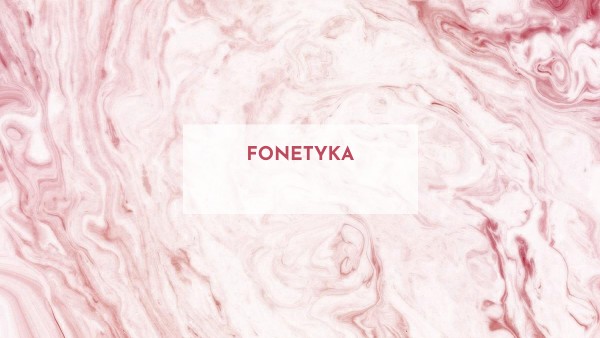 fonetyka