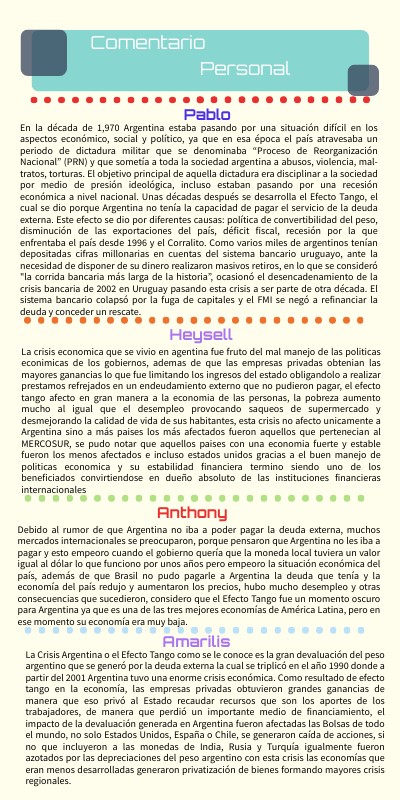 Comentario Personal | Genially