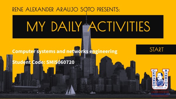My Daily Activities | Genially