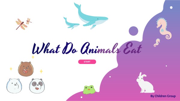 What Do Animals Eat | Genially