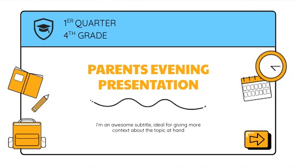 Parents evening presentation