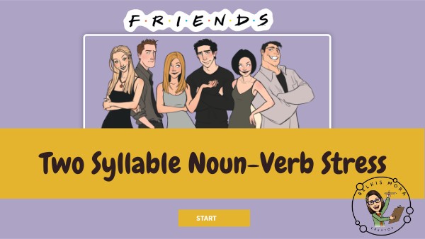 Two syllable Noun-Verb Stress | Genially