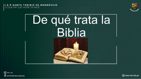 ¿Cuándo y cómo se escribió la Biblia? | Genially