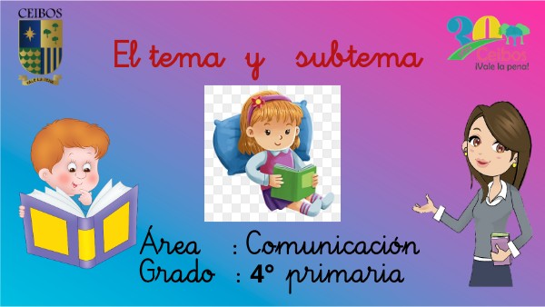 el tema y subtema