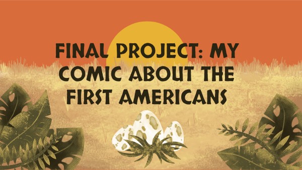 Comic about the First Americans