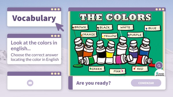VOCABULARY COLORS | Genially