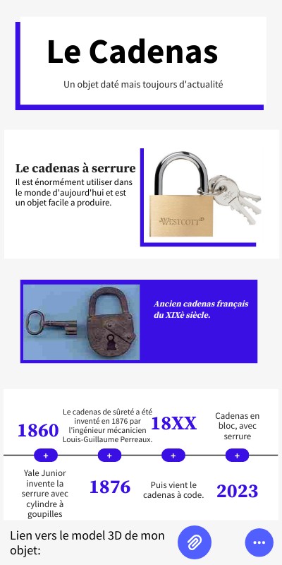 Le Cadenas - Porée Dorian 1STIC