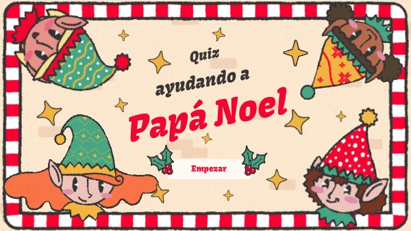 QUIZ Ayudando a Papá Noel | Genially