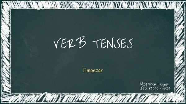 REVIEW OF VERB TENSES | Genially