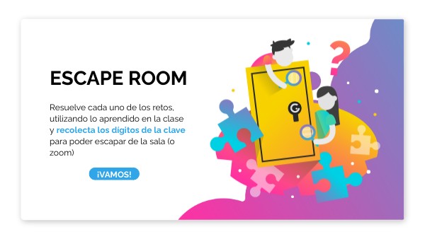 ESCAPE ROOM 5° | Genially