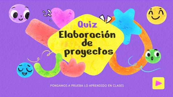 Elaboración de proyectos | Genially