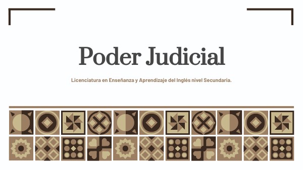 PODER JUDICIAL