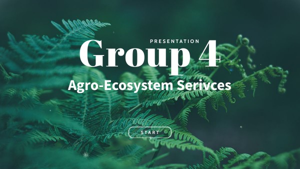 AGROECOSYSTEM SERVICES