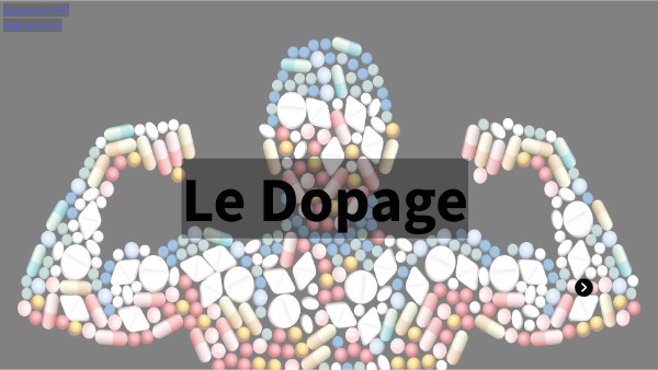 Le Dopage version 2 | Genially