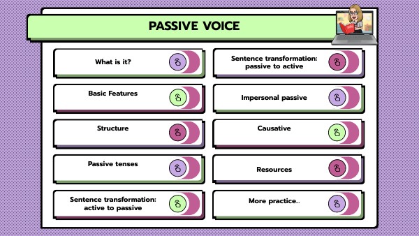 Passive voice Bachillerato | Genially