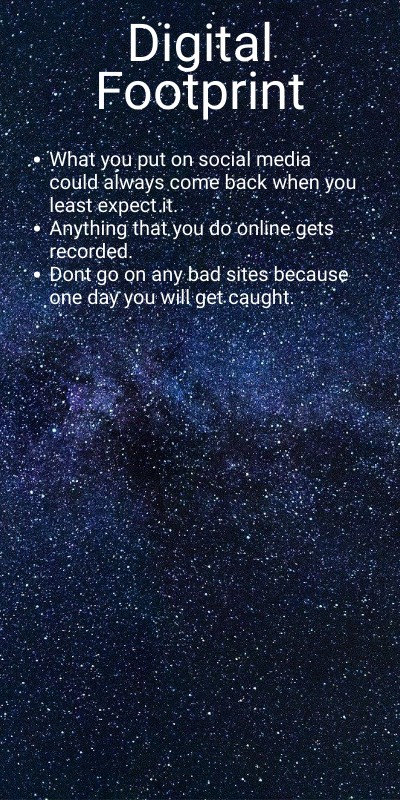 digital footprints | Genially