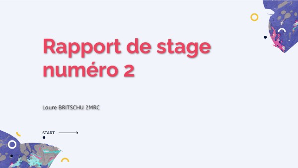 Présentation du stage PFMP1 de Laure Britschu