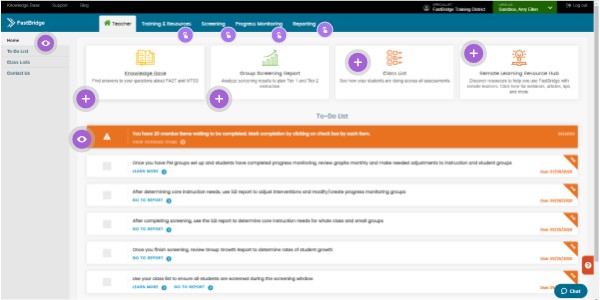 Homepage Teacher View | Genially
