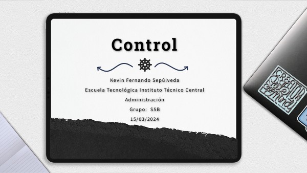 Elementos del control | Genially