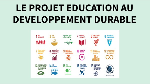 Présentation projet EDD | Genially
