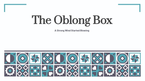 the oblong box | Genially