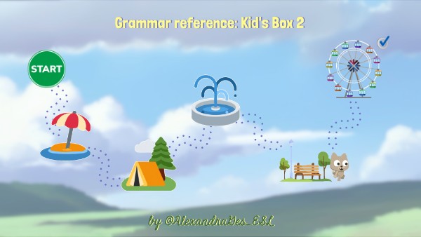 Grammar reference (Kid's Box 2) interactive | Genially