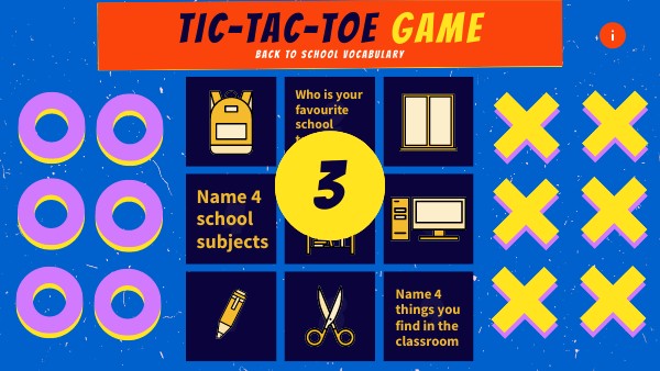 TIC-TAC-TOE GAME | Genially