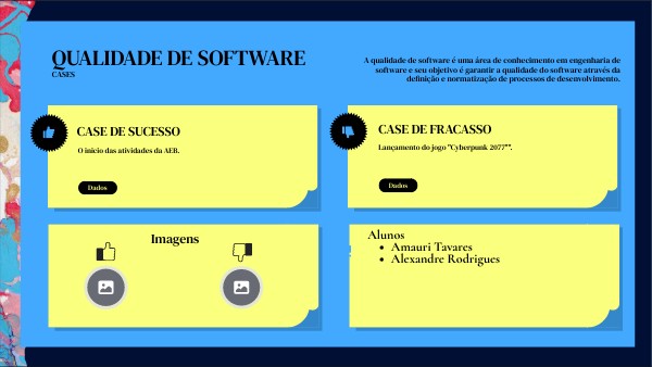 QUALIDADE DE SOFTWARE