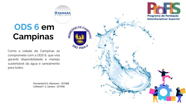 ODS 6 e Campinas -GT | Genially