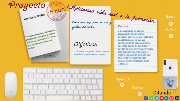 CV ESCRITORIO | Genially