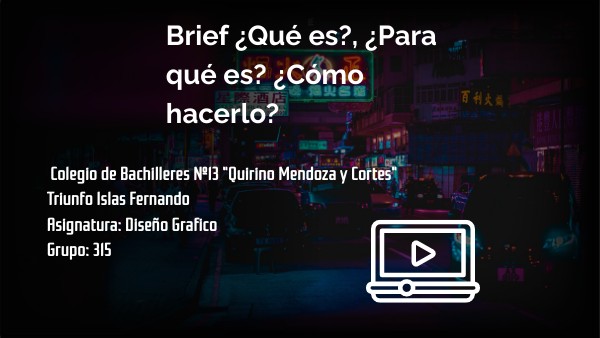 ¿QUE ES BRIEF?